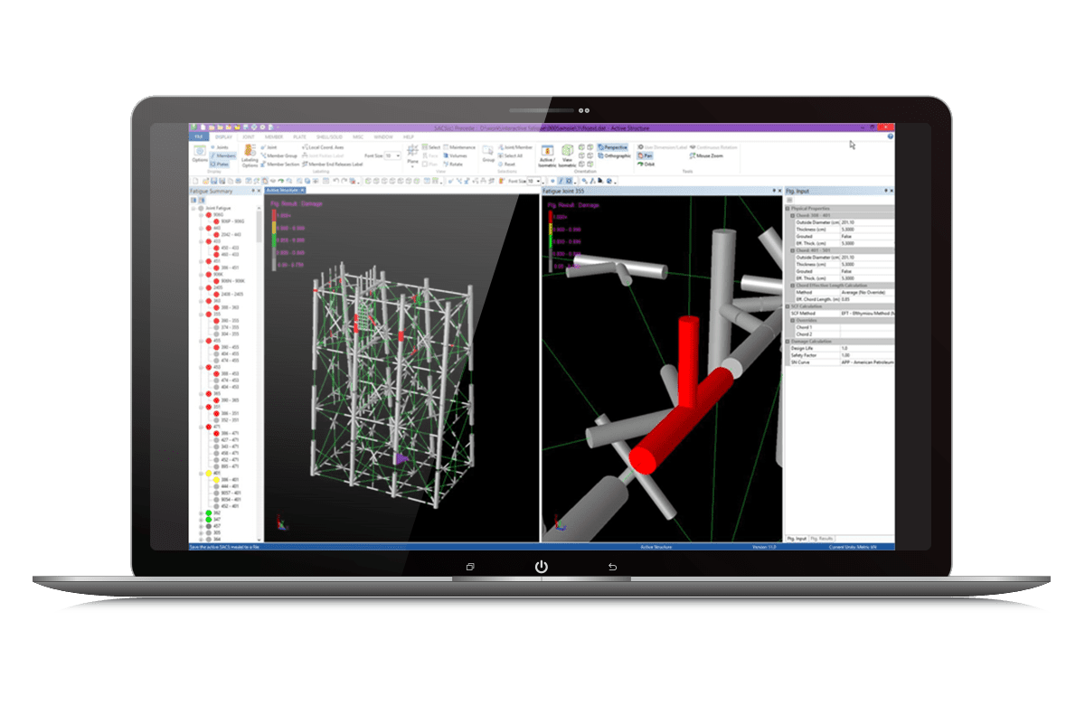 SACS Fatigue: Redesign Software | Bentley Systems