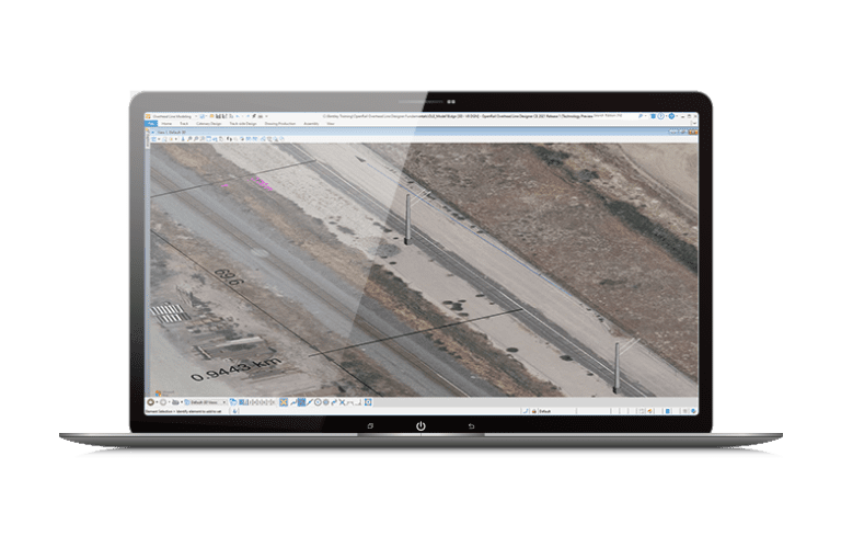 OpenRail Overhead Line Designer: Rail Network Design | Bentley Systems