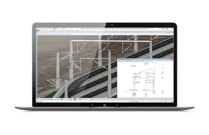 OpenRail Overhead Line Designer: Rail Network Design | Bentley Systems