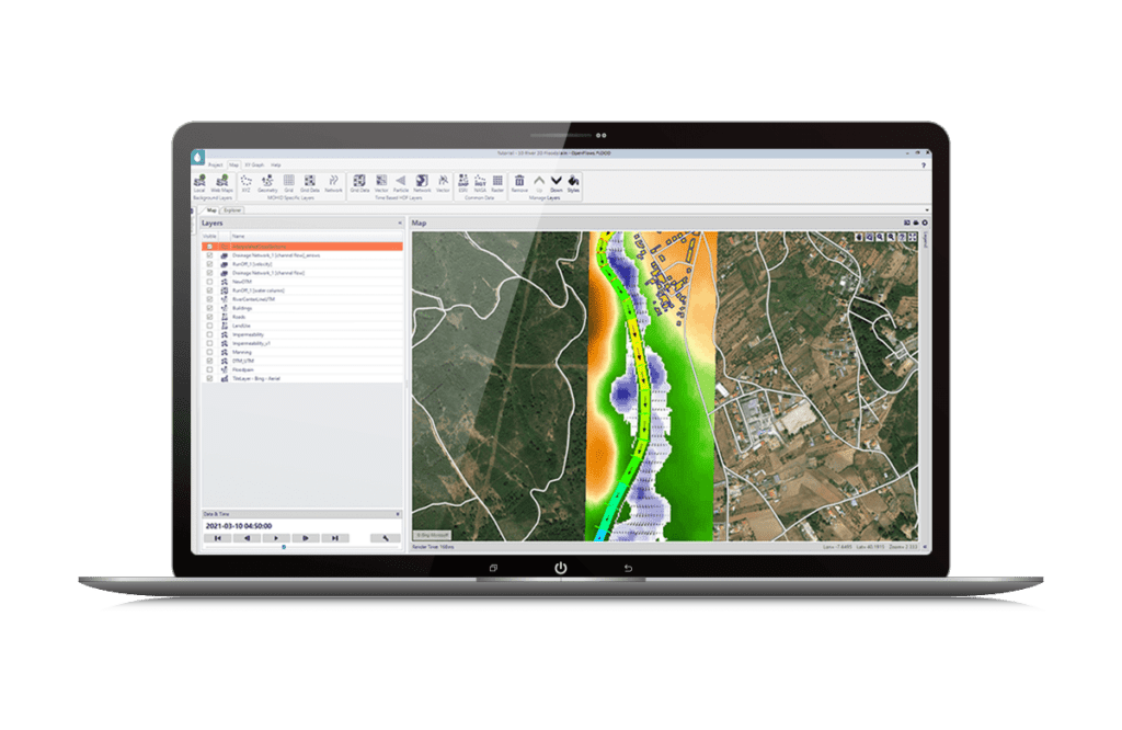 OpenFlows FLOOD | Hydraulics Modeling Software | Bentley Systems
