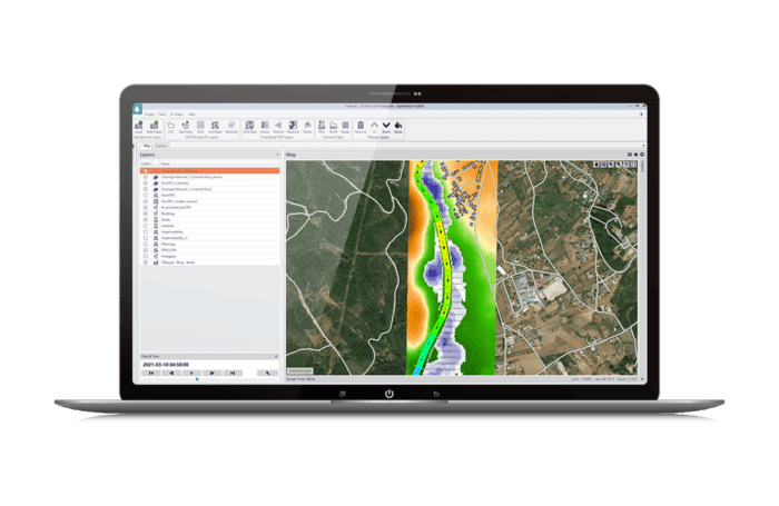 OpenFlows FLOOD | Software de modelado hidráulico | Bentley Systems