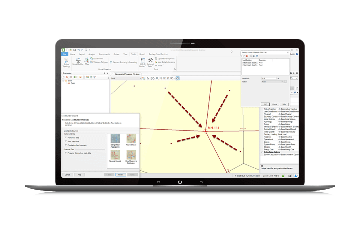 OpenFlows Sewer | Hydraulics Modeling Software | Bentley Systems