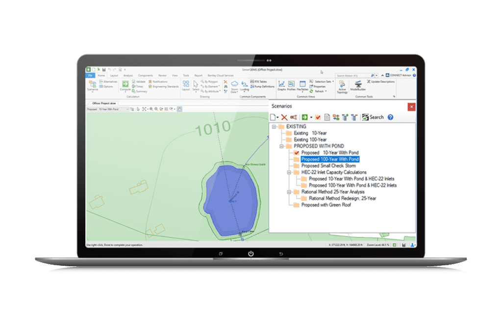 OpenFlows Sewer | Hydraulics Modeling Software | Bentley Systems