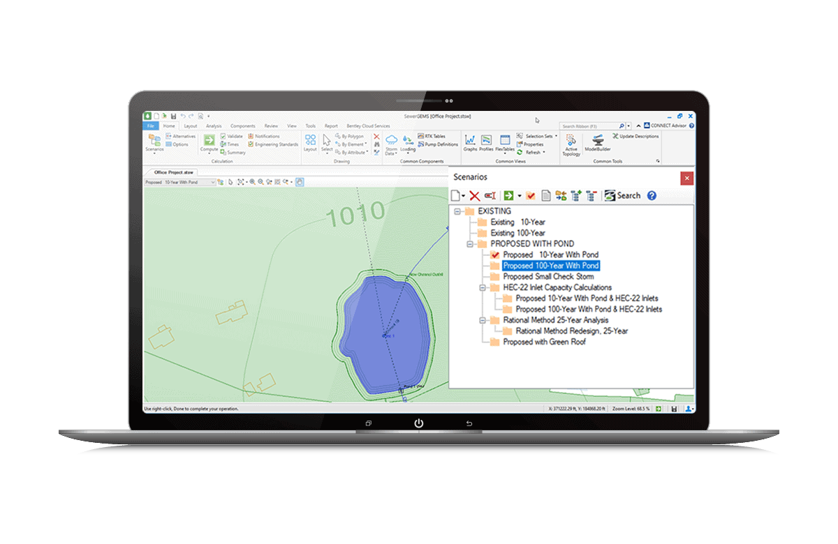 OpenFlows Sewer | Hydraulics Modeling Software | Bentley Systems
