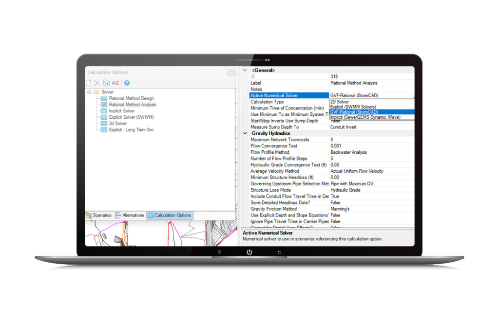 OpenFlows Storm | Software de modelado hidráulico | Bentley Systems