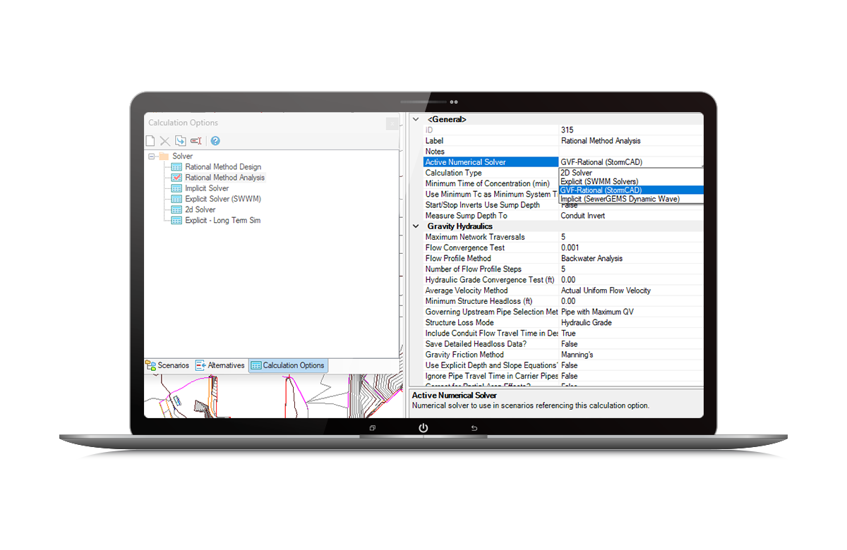 OpenFlows Storm | Software de modelado hidráulico | Bentley Systems