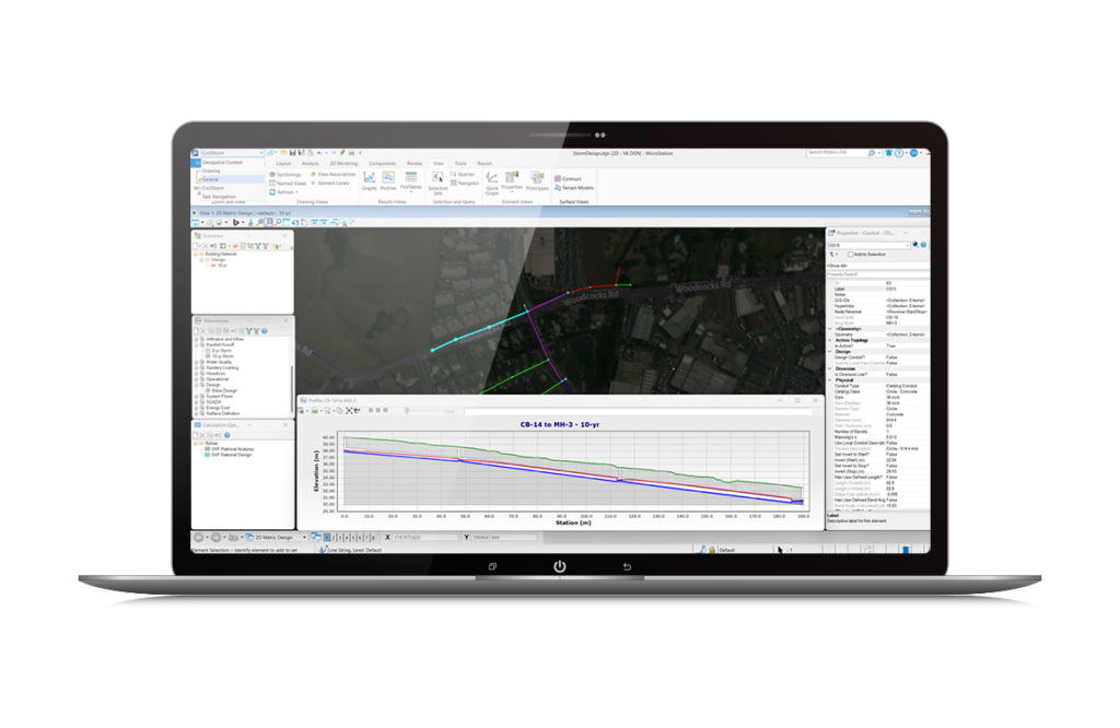 OpenFlows Storm | Hydraulics Modeling Software | Bentley Systems