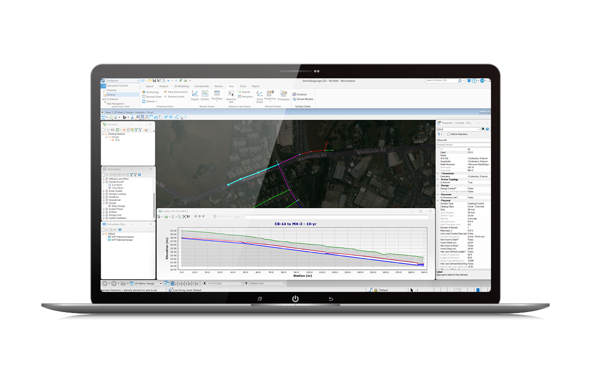 OpenFlows Storm | Hydraulische Modellierungssoftware | Bentley Systems