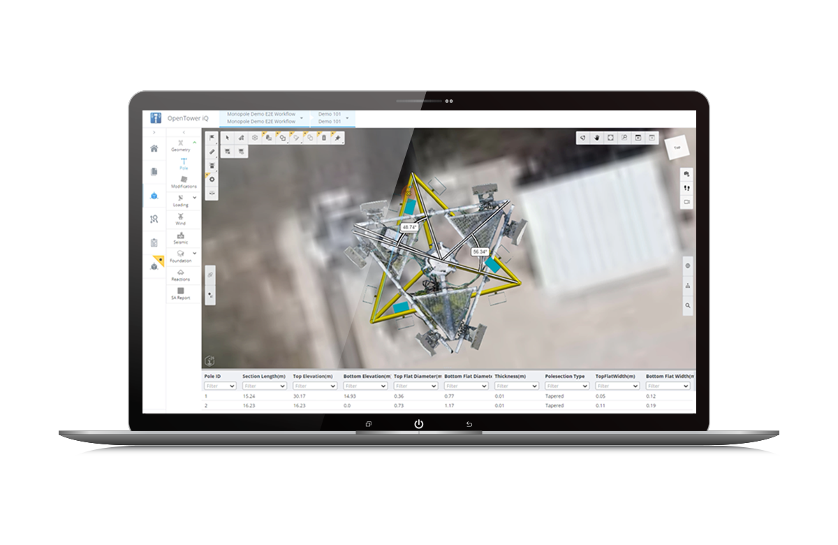 OpenTower iQ: Telecom Tower Digital Twin Solution | Bentley
