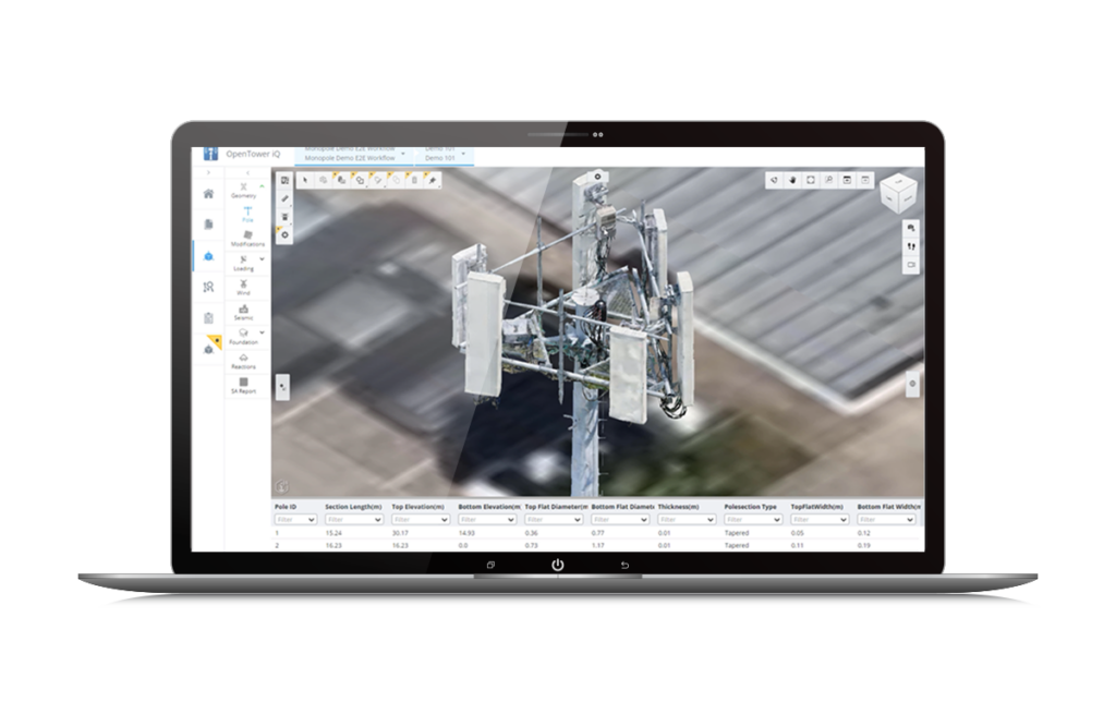 OpenTower iQ: Telecom Tower Digital Twin Solution | Bentley