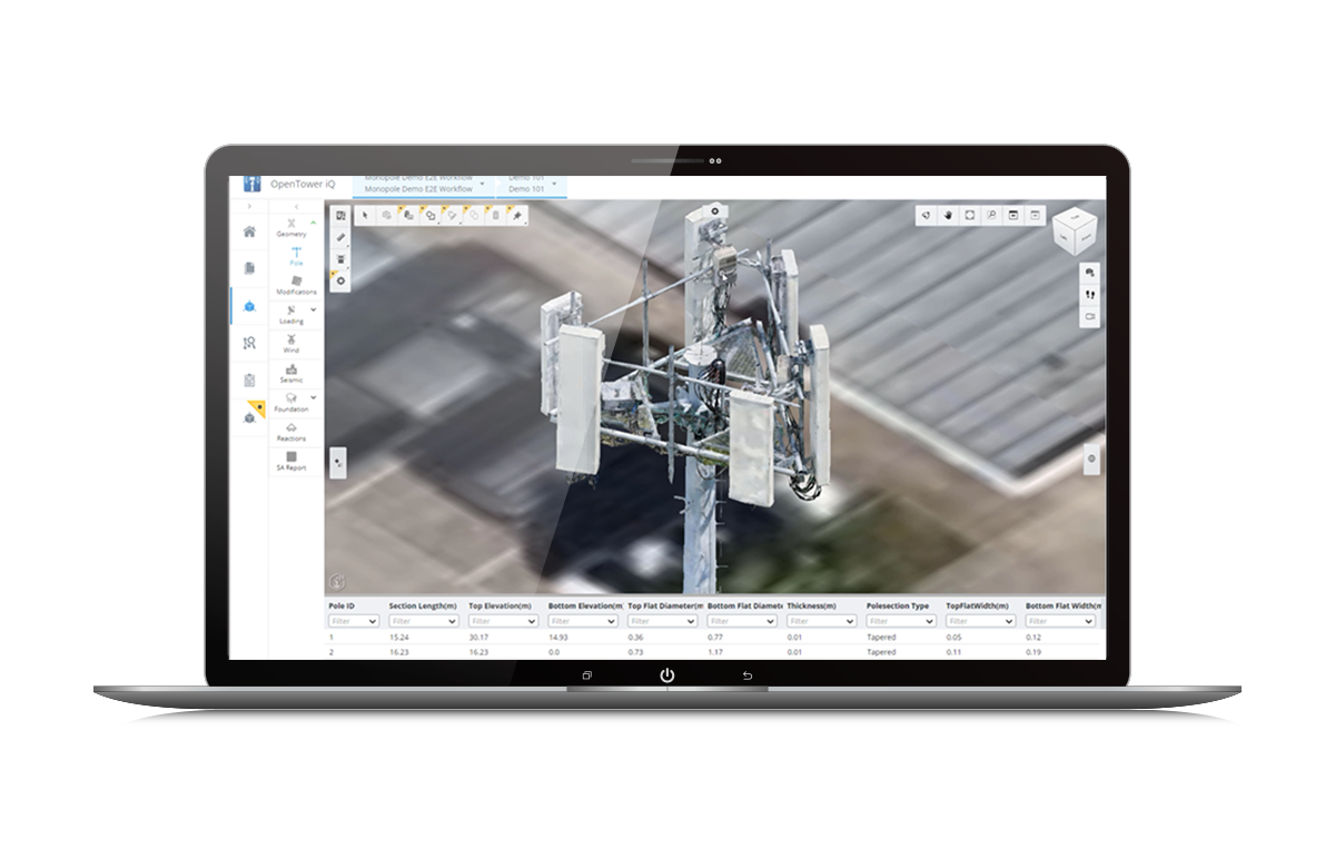 OpenTower iQ: Telecom Tower Digital Twin Solution | Bentley